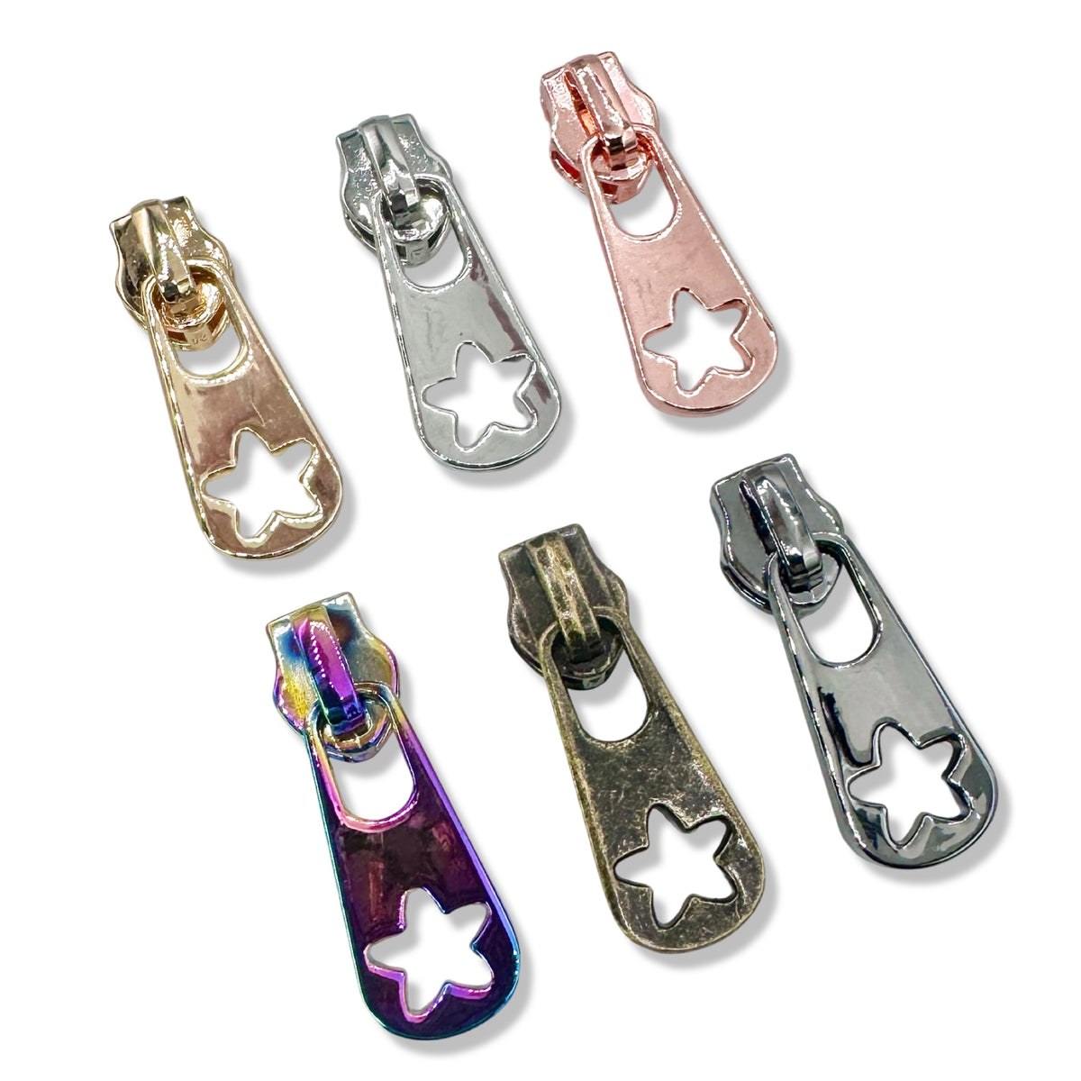 #5 Bubble Star Tab | Zipper Pull - Pack of 5 – More Me Know
