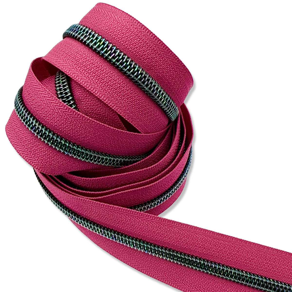 French Rose | #5 Midnight Rainbow Zipper by the Yard - 3 Yard Singles ...