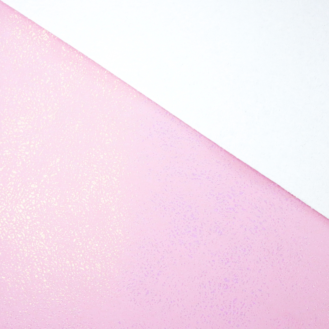 Mira Pink | 18" Iridescent Knockdown Luxe Vinyl Roll – More Me Know