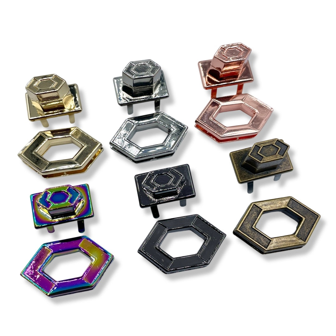Geometric Turn Lock | Pack of 2 – More Me Know