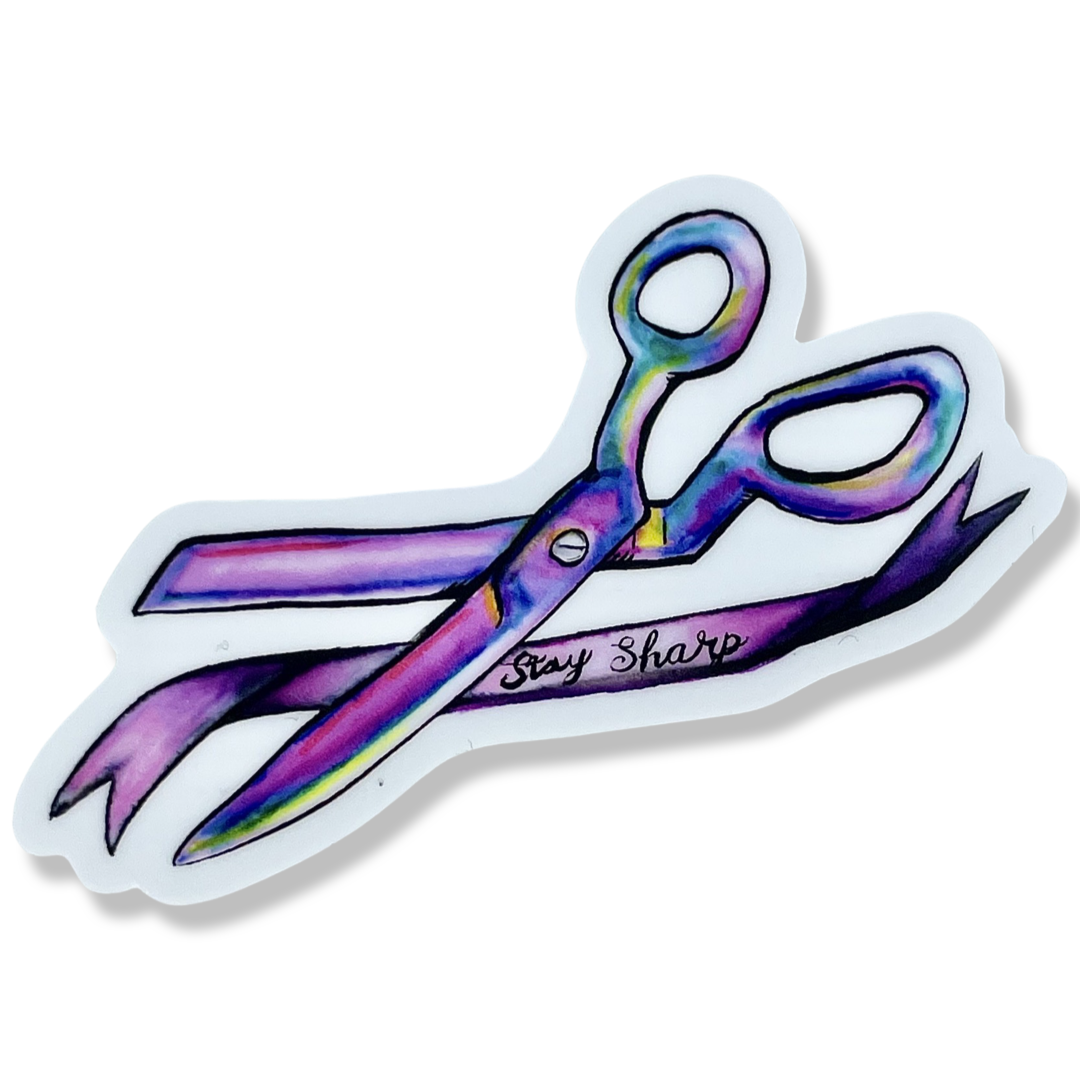 Stay Sharp. | Sticker – More Me Know